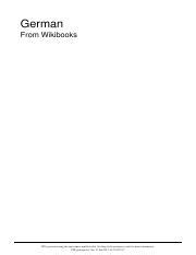German Pdf German From Wikibooks PDF Generated Using The Open Source Mwlib Toolkit