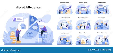 Asset Allocation Set Strategic Investment Planning And Wealth Growth