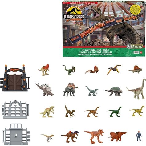 Mattel Jurassic World Jurassic Park 30th Anniversary Advent Calendar