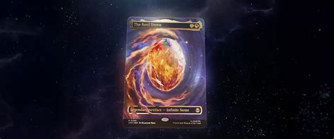First Infinity Stone Debuts In Magic The Gathering Marvels Spider Man