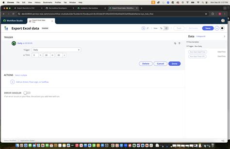 Exporting Records To Csv Using Servicenow Flow Designer Servicenow Guru