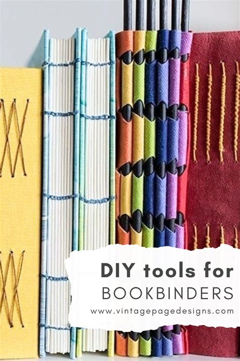 How To Make Your Own Bookbinding Tools In 2024 Book Binding Diy Diy Journal Books