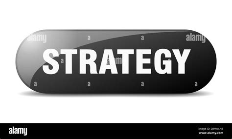 Strategy Button Strategy Sign Key Push Button Stock Vector Image