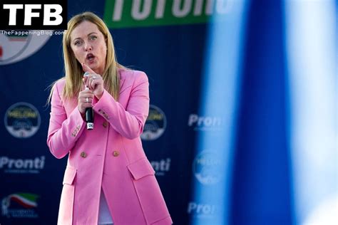 Giorgia Meloni Sexy Photos Onlyfans Leaked Nudes