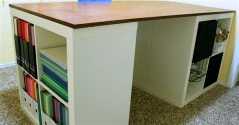 Ikea Kallax Shelf Kallax Shelf And Craft Tables On Pinterest Craft