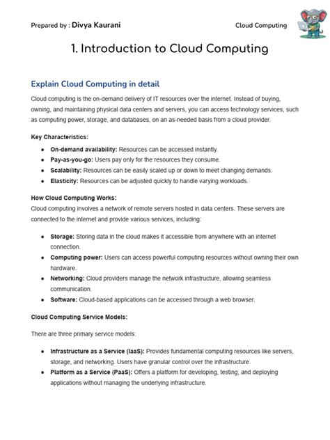 Cloud Computing 1 Pdf