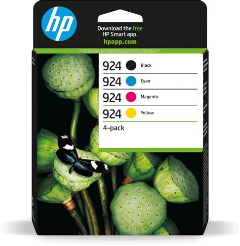 HP Ink Cartridges Pack Combo Black Cyan Magenta Yellow Compatible With OfficeJet Pro