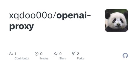 Github Xqdoo00oopenai Proxy