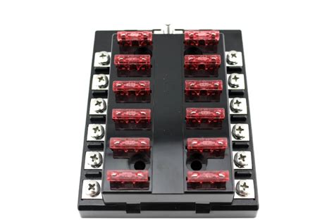 Moto Home Way Blade Fuse Box Bus Bar Kit Car Boat Marine FuseBox Holder V V Volt In