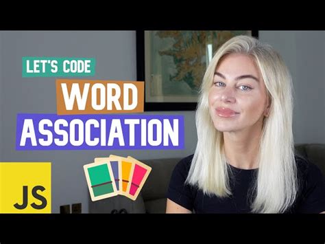 free video let s code word association in javascript from code with