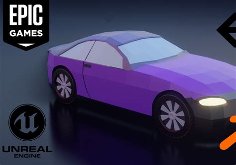 Low Poly Car Cgtrader