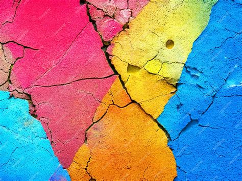 Premium Photo Colorful Texture With Cracks Background Image Free Download