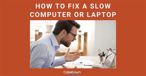 How To Fix A Slow Computer Why My Computer Is Slow