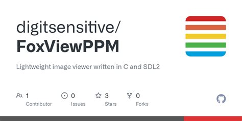 Github Digitsensitivefoxviewppm Lightweight Image Viewer Written In C And Sdl2