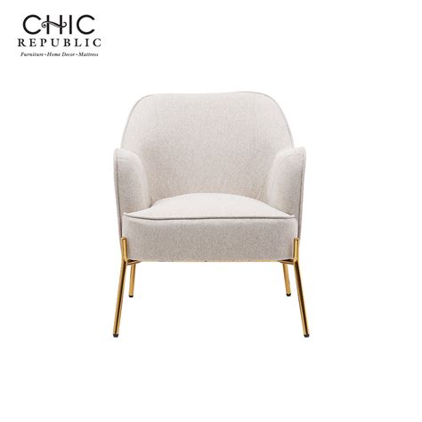 Chic Republic โซฟา 1 ที่นั่ง รุ่น Harvill1 ครีม บริษัท ชิค รีพับบลิค
