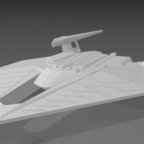 🥷 Sto Federation Deimos Class Section 31 Stealth Ship・free Stl File