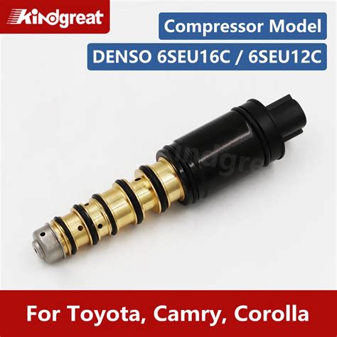 Denso 6seu16c 6seu12c Auto Air Conditioning Compressor Solenoid Valve
