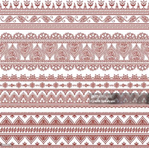 Mehndi Thick Borders High Res Vector Graphic Getty Images