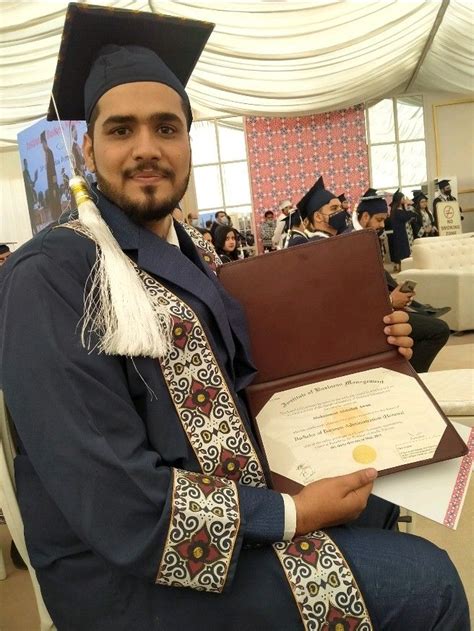 Muhammad Abdullah Awan On Linkedin Bba Supplychainmanagement Graduation Iobm2021