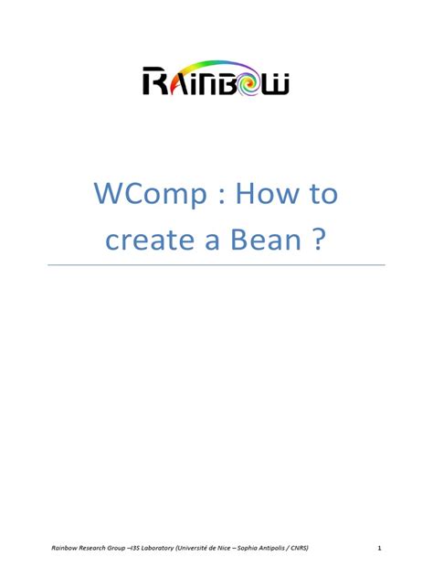 Bean Develop Pdf Computer Programming Computing
