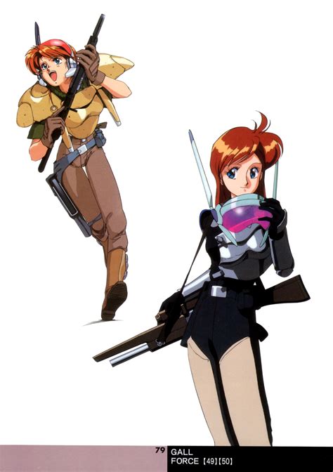 Sandy Gall Force Image By Anime International Company 378274