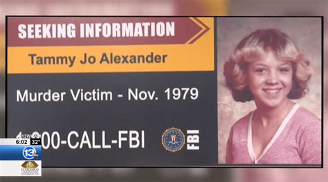 Dna Of 3 Men Being Tested In 1979 Murder Of Tammy Jo Alexander Wstm
