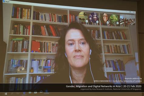 Gender Migration And Digital Networks In Asia Asia Research Institute NUS
