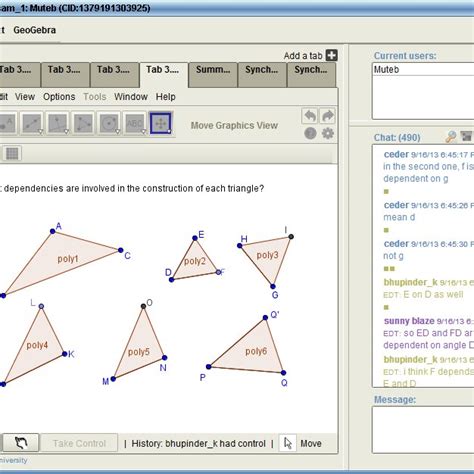 Constraints Of Different Triangles Task Download Scientific Diagram