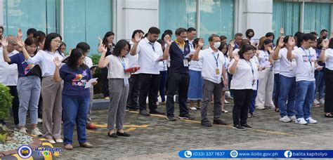 Bagong Pilipinas Pledge And Hymn Iloilo Provincial Government