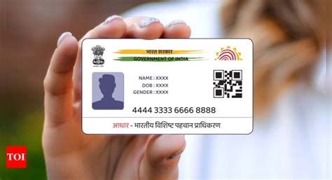 How To Order A Pvc Aadhaar Card Using The Maadhaar App Times Of India
