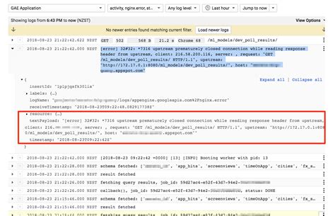 Python 3x Appengine App Querying Bigquery Error Upstream
