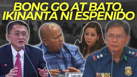 SENATOR BONG GO AT SENATOR BATO, IKINANTA NI COLONEL ESPENIDO - YouTube