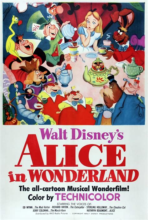 Alice In Wonderland 1951 Full Cast And Crew Imdb