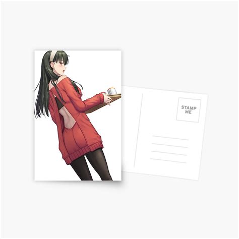 Forger Yor Sexy Spy X Family Sexy Yor Forger Postcard For Sale By Furycow Redbubble