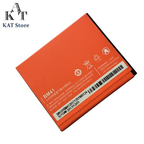 Original Mobile Phone Battery For Xiaomi Redmi S A MAh Li Ion Batteries BM