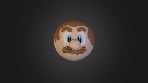 Hatless Mario 3d Model By Sculptfab Ce9d540 Sketchfab