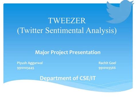 Twitter Sentiment Analysis Ppt Ppt