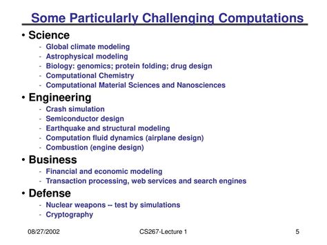 cs267 e233 applications of parallel computers lecture 1 introduction