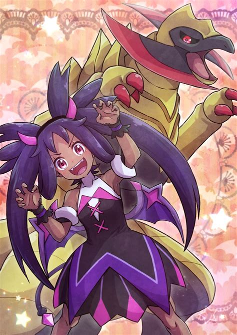 Iris Haxorus And Iris Pokemon And 1 More Drawn By Kotobukkii Yt
