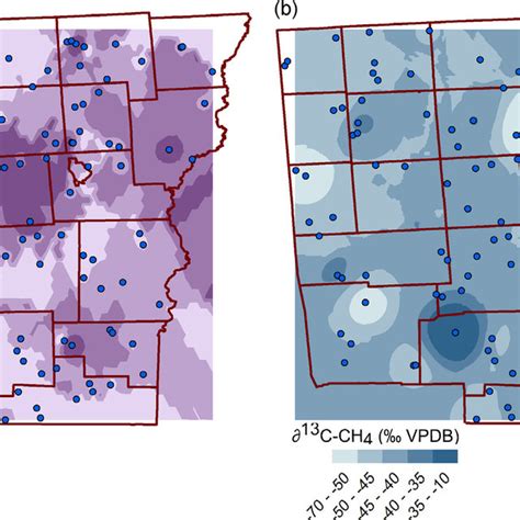 Interpolated Surfaces Created By Ordinary Kriging For A Dissolved Download Scientific Diagram