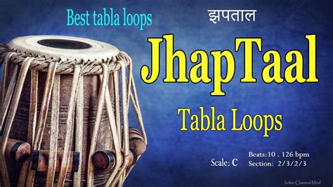 Jhaptaal Tabla Loops Taalmala Scale C Youtube