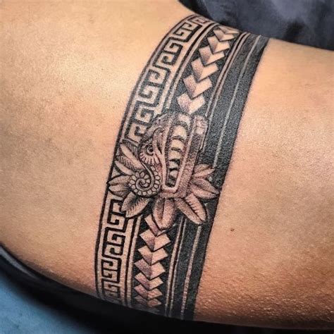 Aztec Tattoo Arm Bands