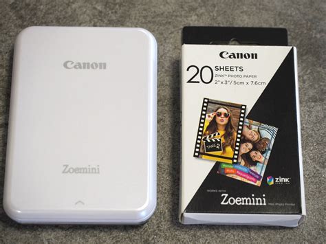 Canon Zoemini Photo Printer Review | ePHOTOzine