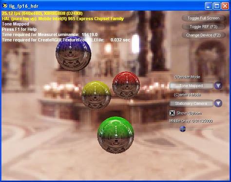 high dynamic range environment mapping on mainstream graphics hardware graphics and gpu