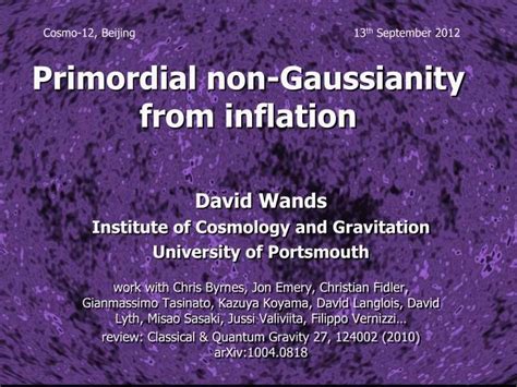 Ppt Primordial Non Gaussianity From Inflation Powerpoint Presentation Id4236697