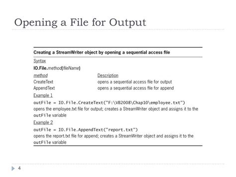 Ppt Ch 10 Sequential Access Files Powerpoint Presentation Free