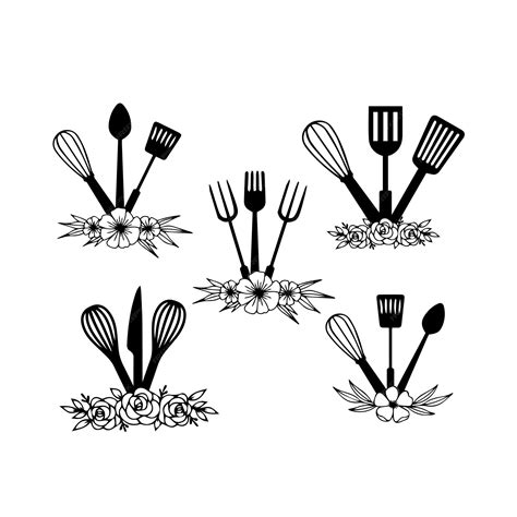 Utensilios De Cocina Cocina Vector Premium