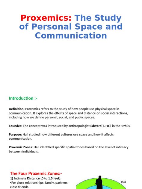 proxemics pdf social psychology human communication