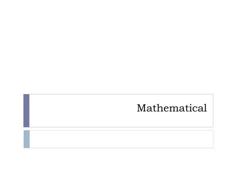 ppt mathematical powerpoint presentation free download id 2596472