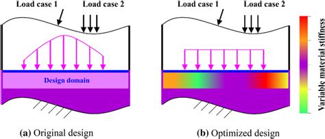 Illustration Of The Material Stiffness Optimization Of A Two Body Download Scientific Diagram